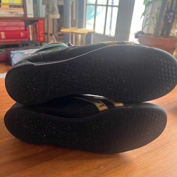 Reebok | Shoes | Reebok Metallic Retro Hi High Top Freestyle Rare ...